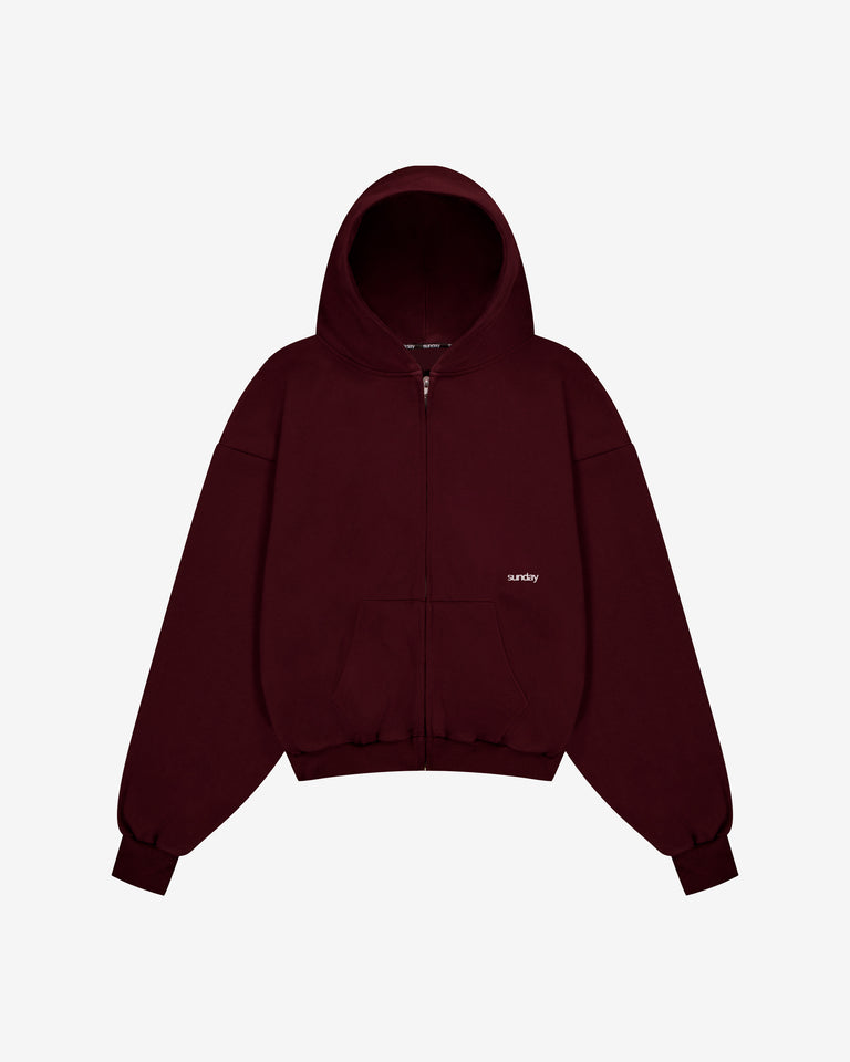 sunday | heavyweight zip-ups